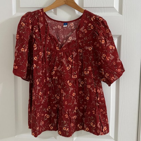 Old Navy | Tops | Old Navy Womens Top Blouse Size Xl | Poshmark